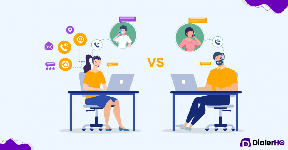 Call Center vs Contact Center: 11 Key Differences | DialerHQ