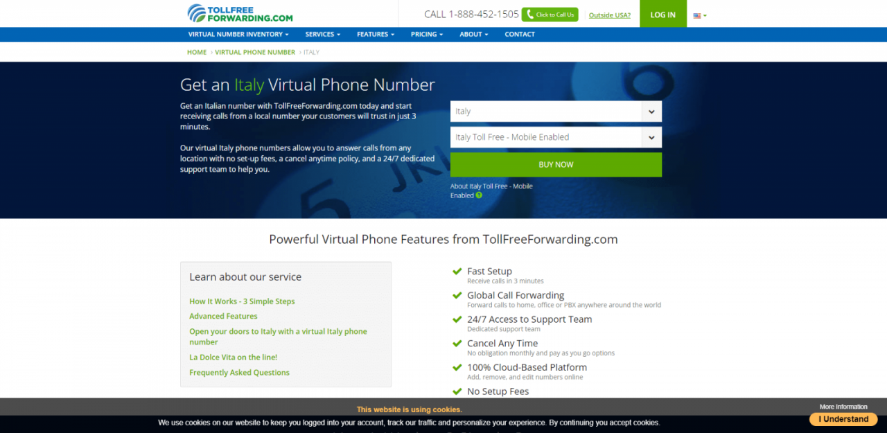 15 BEST Virtual Phone Number Providers in Italy 2024